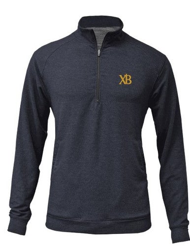 FXD DRESS CODE - Triblend 1/4 Zip - Heather Navy | Xaverian Brothers ...